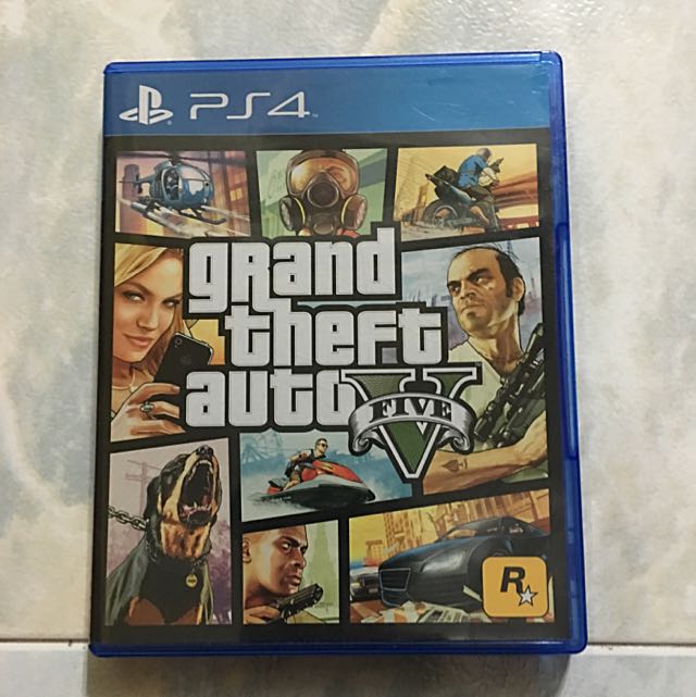 Grand Theft Auto 5 PS4 (GTA5), Hobbies & Toys, Toys & Games on Carousell