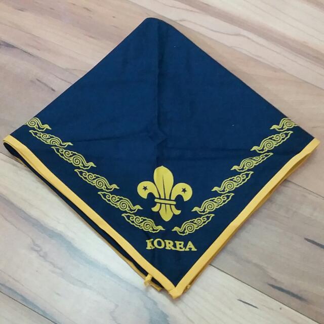 Korean Scout Scarf, Men's Fashion, Watches & Accessories, Scarves on ...