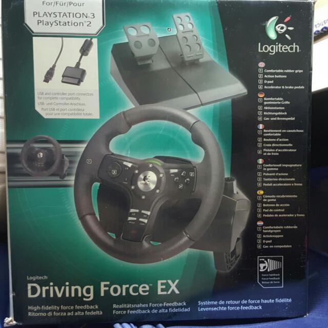 Logitech Driving Force For Playstation, Hobbies & Toys, Toys & Games on ...