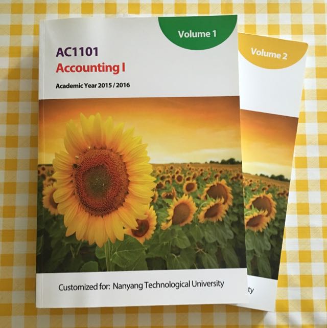 NTU NBS AC1101 Accounting 1 (I) Textbook, Hobbies & Toys, Books ...
