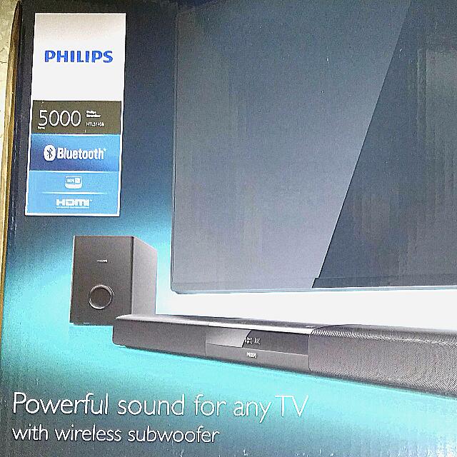Philips HTL5140 Black Soundbar System, Computers & Tech, Parts ...