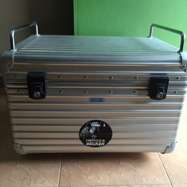 Rimowa Hepco Becker 45L Top Box, Cars on Carousell