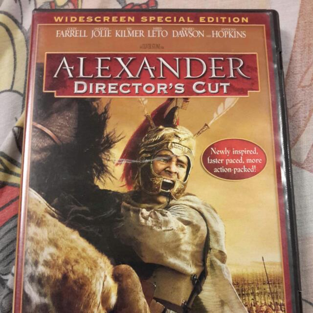 Code 1 DVD - Alexander (Colin Farrell) Director's cut, Hobbies & Toys ...