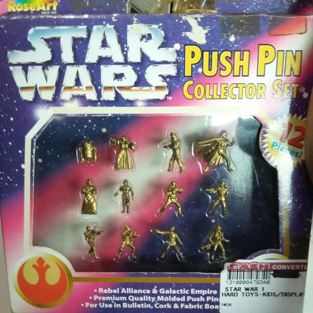 STAR WARS - Push Pin Collector Set, Hobbies & Toys, Toys & Games on ...