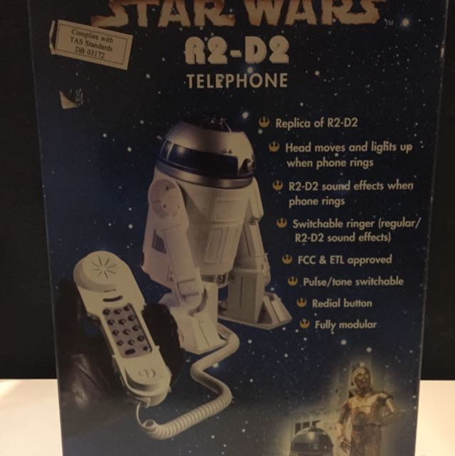 Star Wars - R2D2 Telephone, Hobbies & Toys, Toys & Games on Carousell