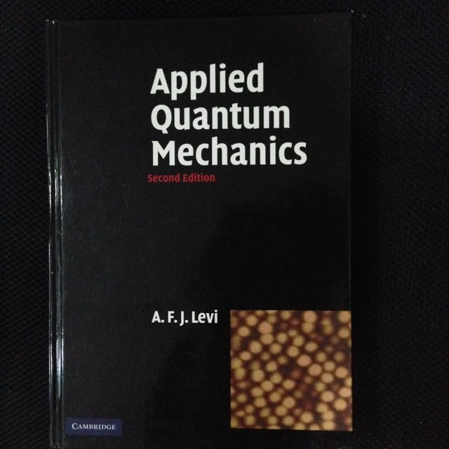 Applied Quantum Mechanics (Hard Cover), Hobbies & Toys, Books ...