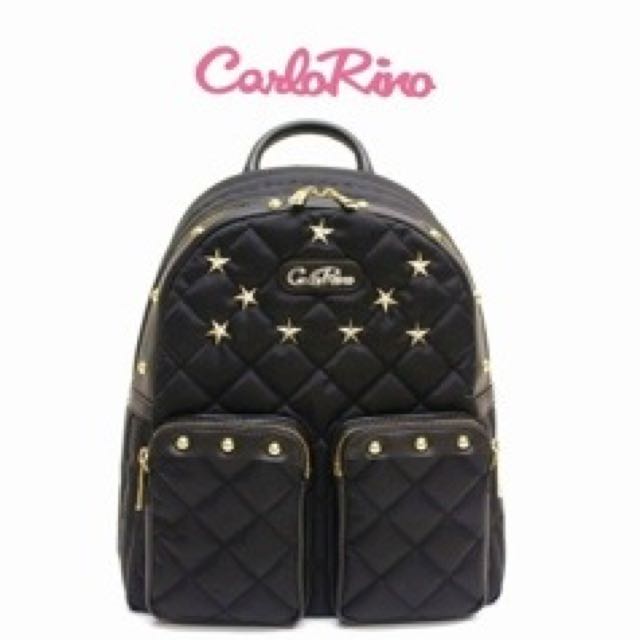Carlo Rino Backpack, Luxury on Carousell
