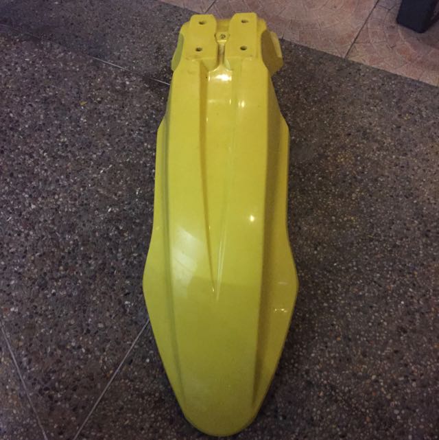 Drz SM front fender yellow, Cars on Carousell