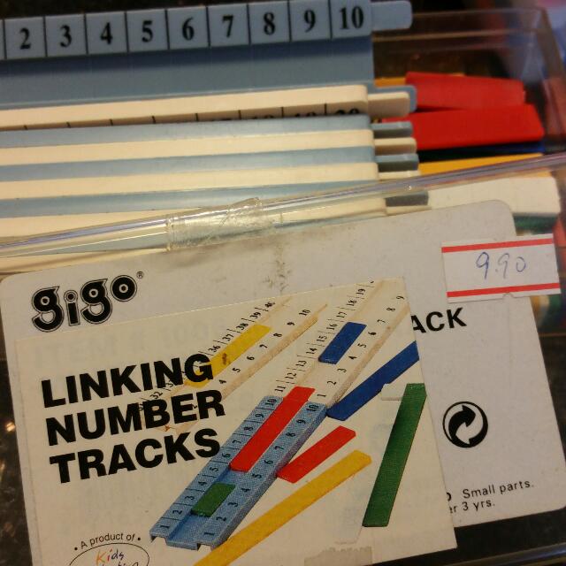 gigo Linking Number Tracks, Hobbies & Toys, Toys & Games on Carousell