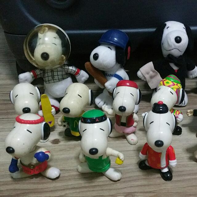 Limited Edition Snoopy Figures, Hobbies & Toys, Toys & Games on Carousell