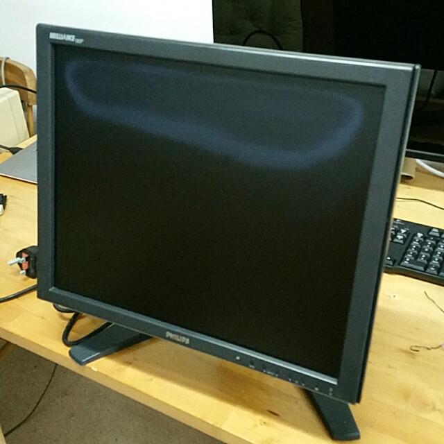 Phillips Brilliance 190P LCD Monitor 19 Inch, Electronics on Carousell