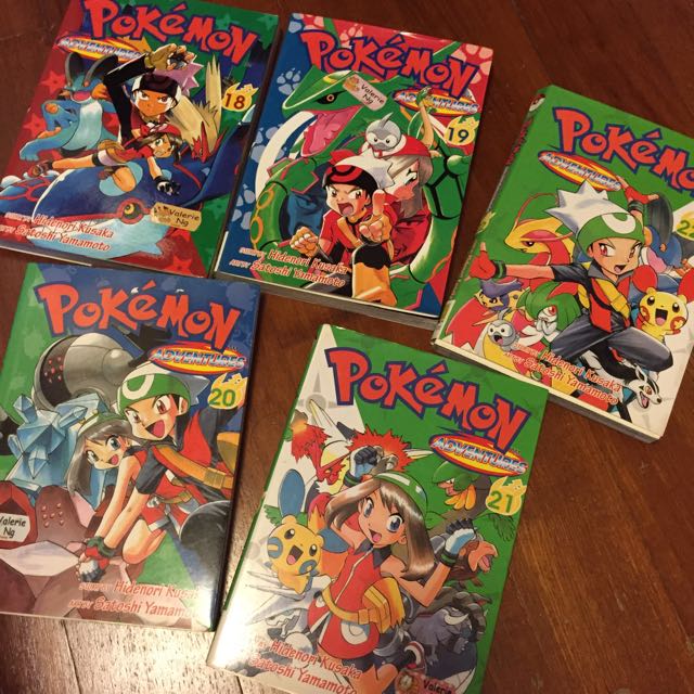 Pokemon Book 18- 22 Japanese Comics, Hobbies & Toys, Books & Magazines ...
