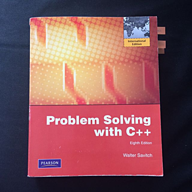 Problem Solving With C++, Hobbies & Toys, Books & Magazines, Textbooks ...