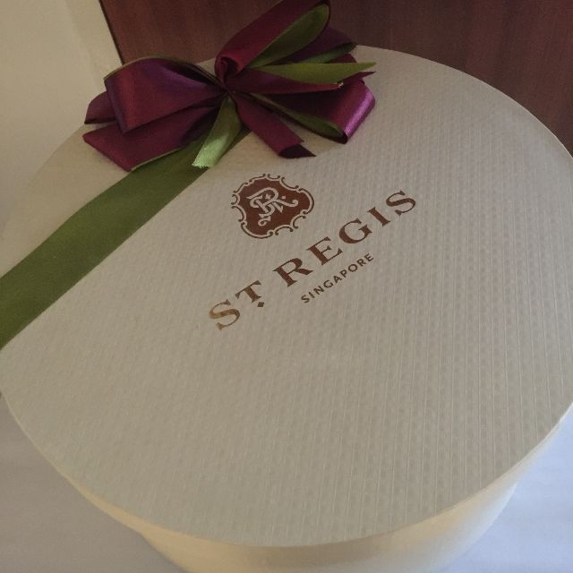 St Regis Hat Box, Luxury, Bags & Wallets on Carousell