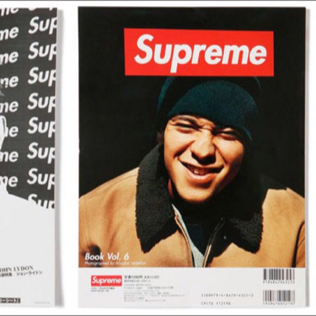 Supreme Book Vol 6 With Stickers, Hobbies & Toys, Stationery & Craft ...