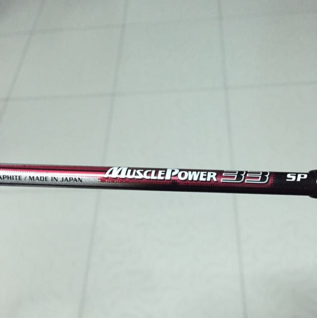 Yonex Muscle Power 33 SP, Sports Equipment, Sports & Games, Racket ...
