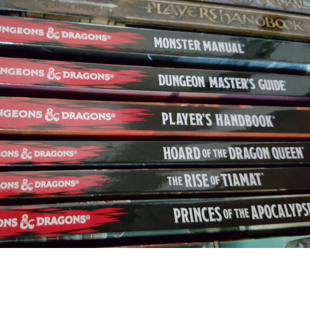5e Dungeons and Dragons (core rulebooks, campaign, miniatures), Hobbies ...