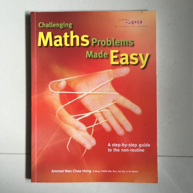 (PENDING) Challenging Maths Problems Made Easy, Hobbies & Toys, Books ...