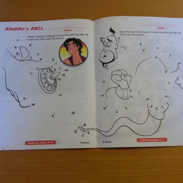 Disney Learning: The Alphabet Workbook (101 Dalmatians Series), Hobbies ...