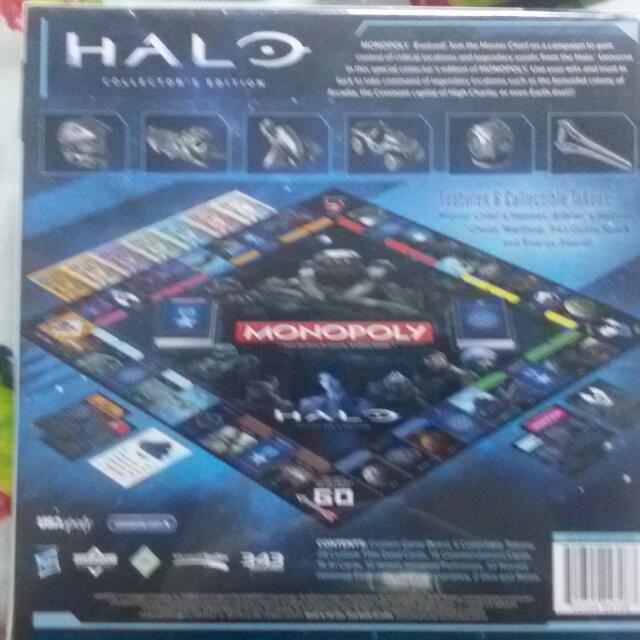 Halo Monopoly Limited Edition, Hobbies & Toys, Toys & Games on Carousell