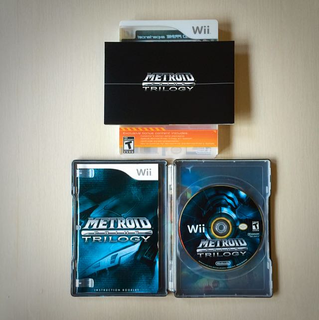 Metroid Prime Trilogy Collector's Edition Game with Official Strategy ...