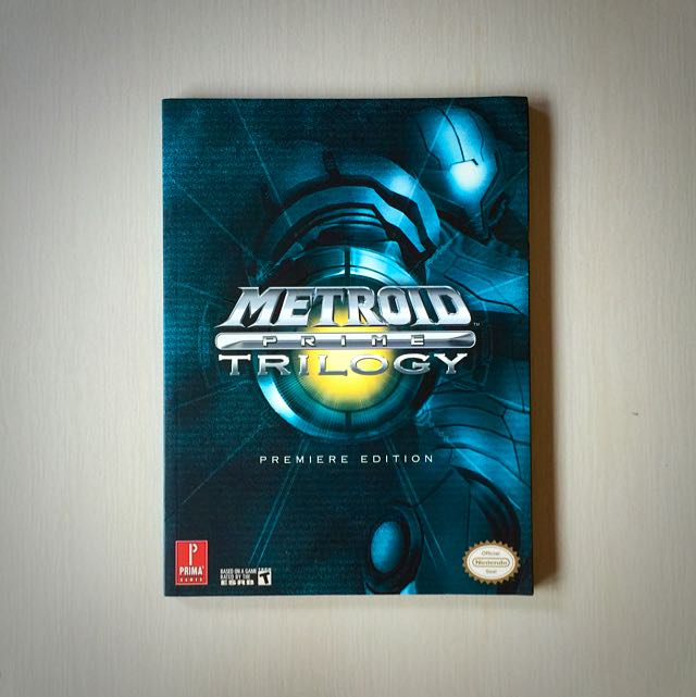 Metroid Prime Trilogy Collector's Edition Game with Official Strategy ...