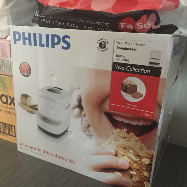 Philips Bread Maker Viva Collection Hd9045, TV & Home Appliances ...