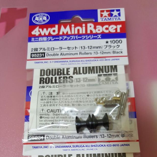 Tamiya Mini 4wd Double Roller 13"-12" (black), Hobbies & Toys, Toys ...