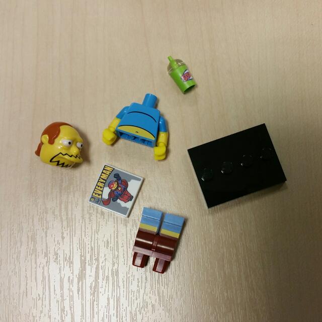 The Simpsons' Comic Book Guy mini lego figurine, Hobbies & Toys, Toys ...