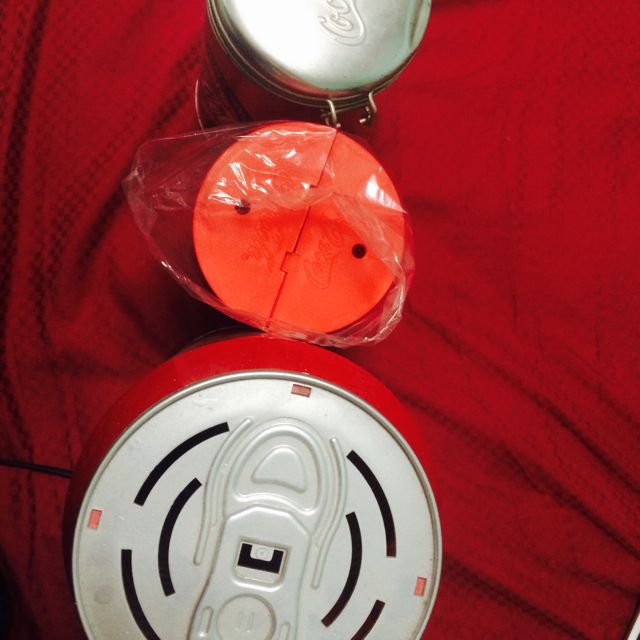 Coca Cola Collectible (lamp, Biscuit Tin And Drinkable Mug), Furniture ...