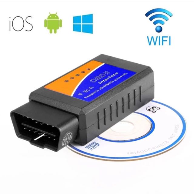 ELM327 Elm 327 wifi obd2 OBDII OBD II OBD 2 scan tool for obdii ...