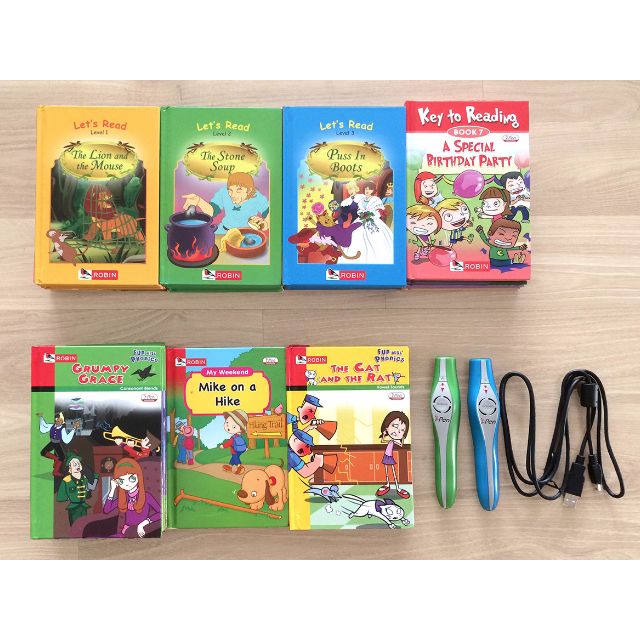 Robin 'Let's Read' Storybooks with I-pen, Hobbies & Toys, Books ...