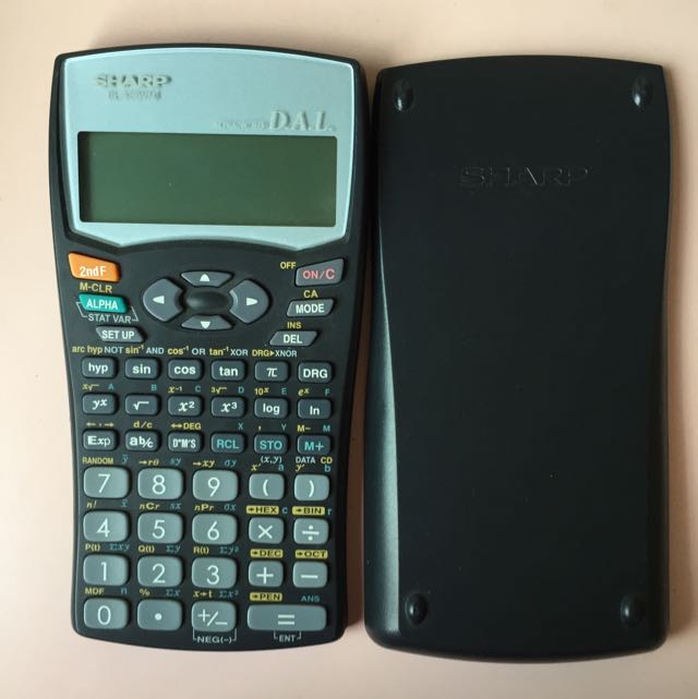 Sharp EL-509WM Calculator, Health & Nutrition, Health Monitors ...