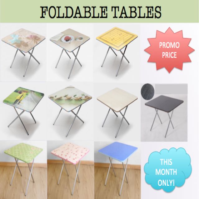 Trendy Foldable Tables Bedroom Table Dining Table Picnic Table Laptop ...