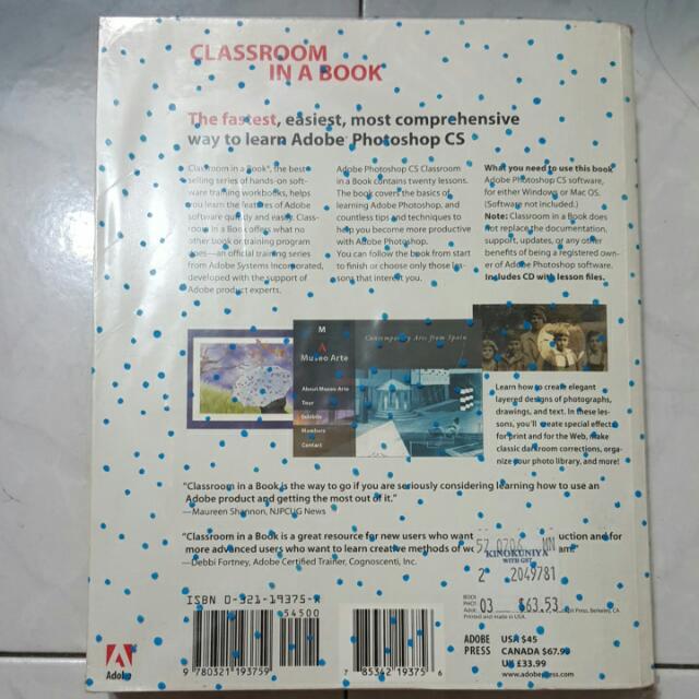 Adobe Photoshop CS2 (classroom In A Book), Hobbies & Toys, Books ...