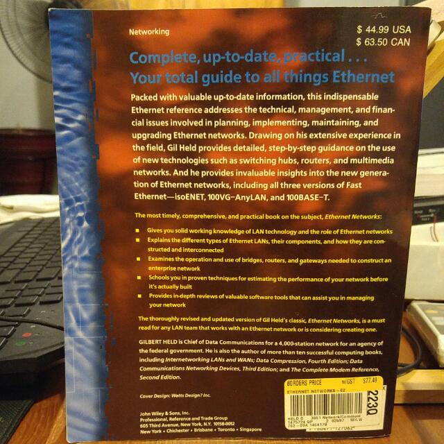 Ethernet Network Second Edition By Gilbert Held, Computers & Tech, Office & Business Technology ...