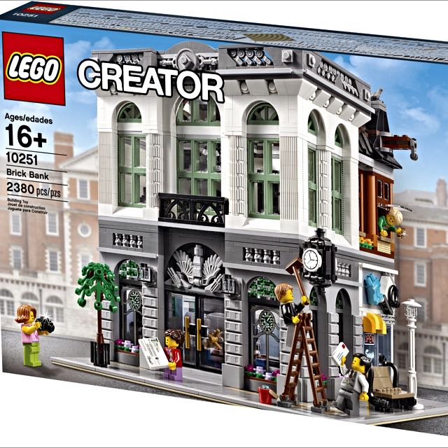 Lego 10251 Brick Bank (2016 Modular Series), Hobbies & Toys, Toys ...