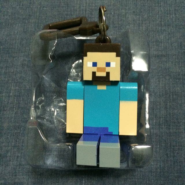Minecraft Keychain, Hobbies & Toys, Toys & Games on Carousell