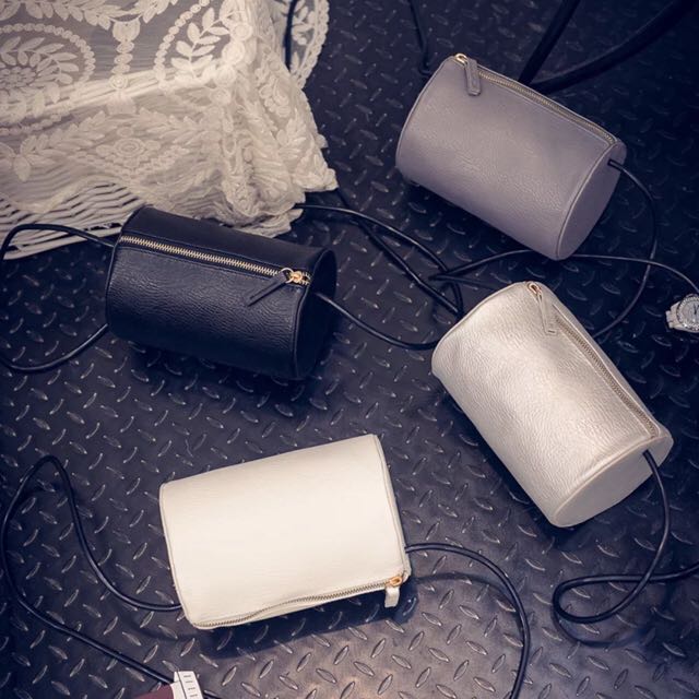 |PO| Cylinder Bag, Women's Fashion, Bags & Wallets, Cross-body Bags on ...