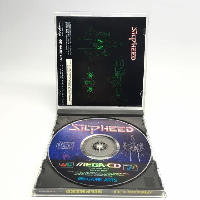 Sega Mega-CD - Silpheed, Video Gaming, Video Games, Others on Carousell