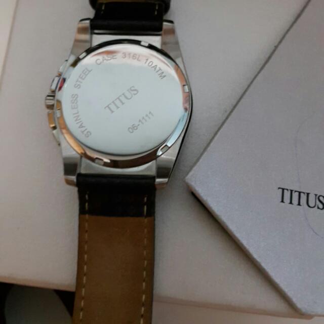 TITUS Chronograph Watch, Men's Fashion, Watches & Accessories, Watches ...