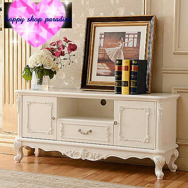 Victorian Style TV Console, Furniture & Home Living, Furniture, TV ...