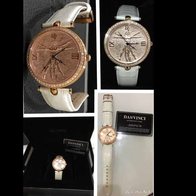 R-Authentic DA VINCI worldwide Limited Edition 18k Rose Gold plated ...