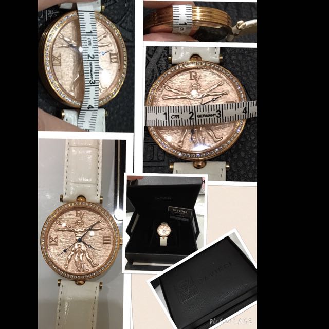 R-Authentic DA VINCI worldwide Limited Edition 18k Rose Gold plated ...