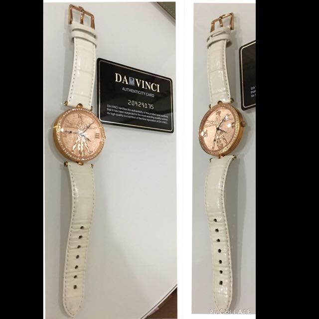 R-Authentic DA VINCI worldwide Limited Edition 18k Rose Gold plated ...