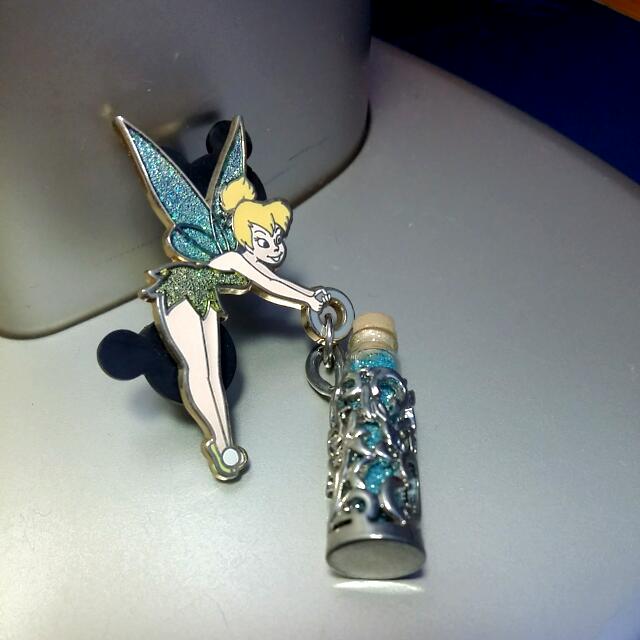 Authentic Disney Tinkerbell Pin, Women's Fashion, Watches & Accessories ...