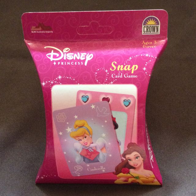 [BNIP] Disney Princess Snap Card Game, Hobbies & Toys, Toys & Games on ...