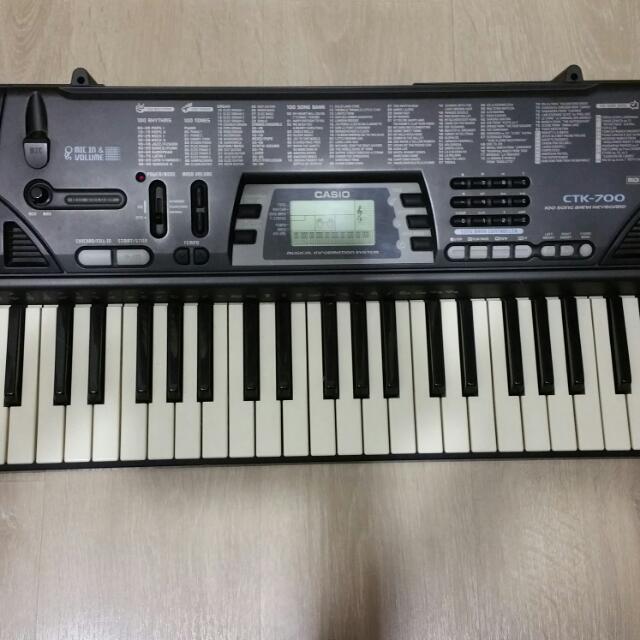 Casio CTK-700 Keyboard, Hobbies & Toys, Music & Media, Musical Instruments on Carousell