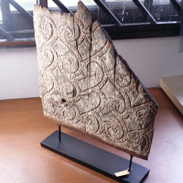 Dayak Tree Bark Carving Borneo Indonesia Malaysia Traditional Art ...