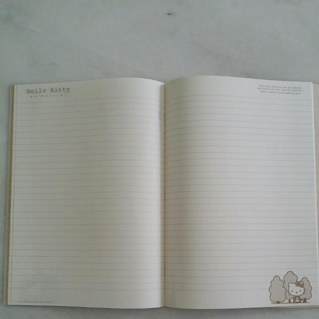 Hello Kitty Note Book, Hobbies & Toys, Books & Magazines, Children's ...